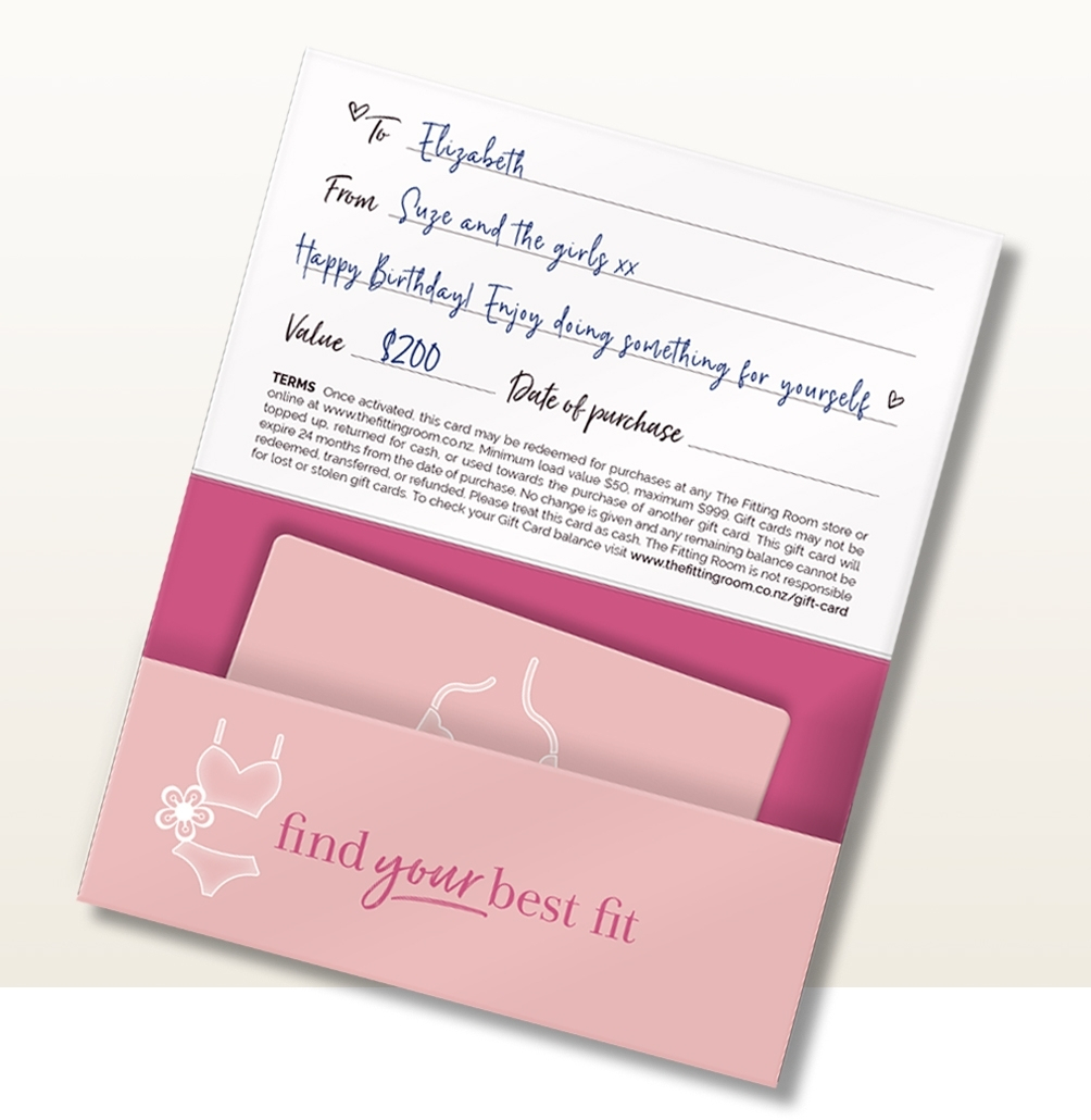 Buy a Gift Card for The Fitting Room - The Fitting Room